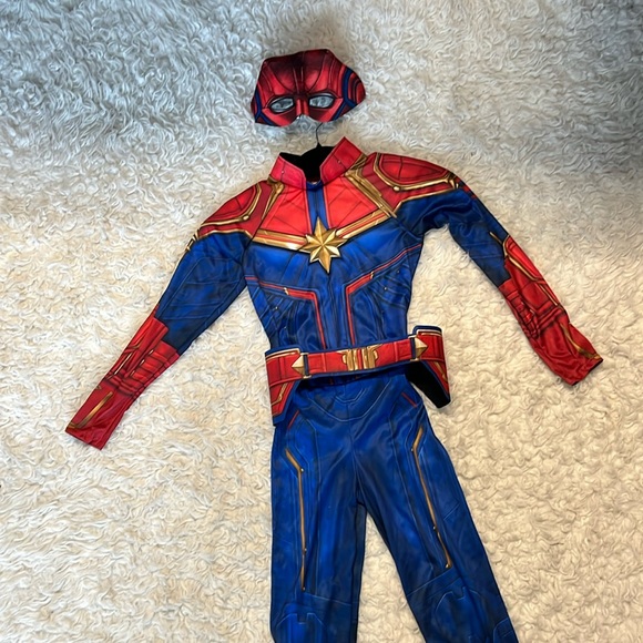 Rubie's | Costumes | Captain Marvel Kids Costume | Poshmark